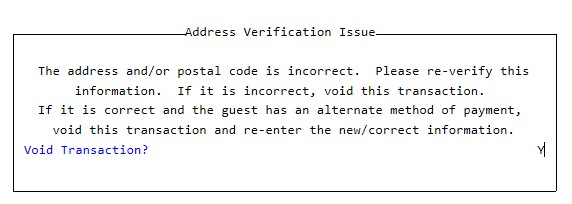 Credit Card Transaction Messages – Legacy Vacation Club RCC Help